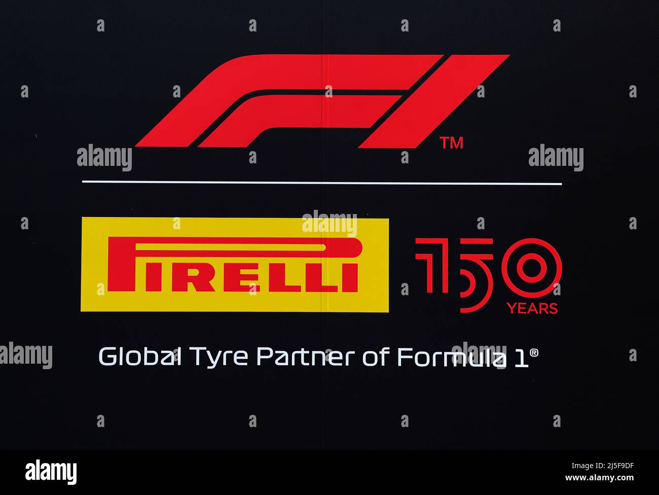 F1 sprint signage hi-res stock photography and images - Alamy