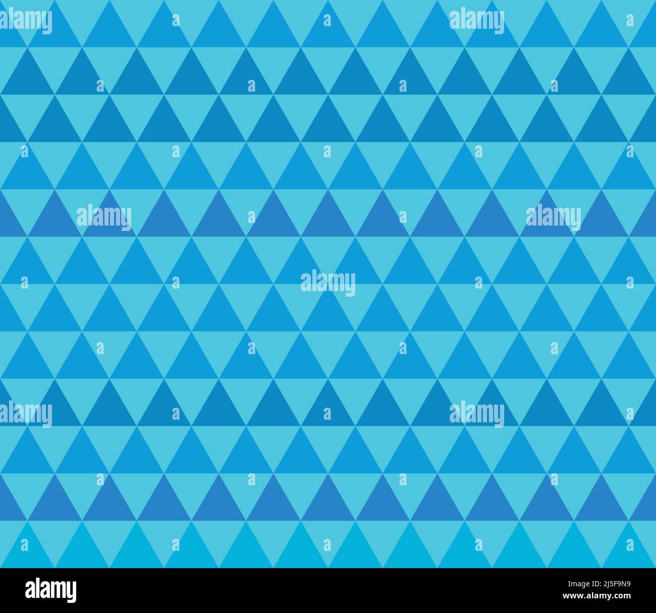 Blue triangle geometric seamless pattern background. Perfect for ...