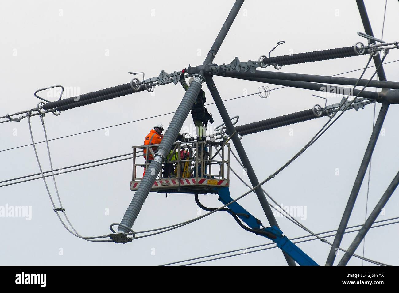 T pylon somerset hi-res stock photography and images - Alamy