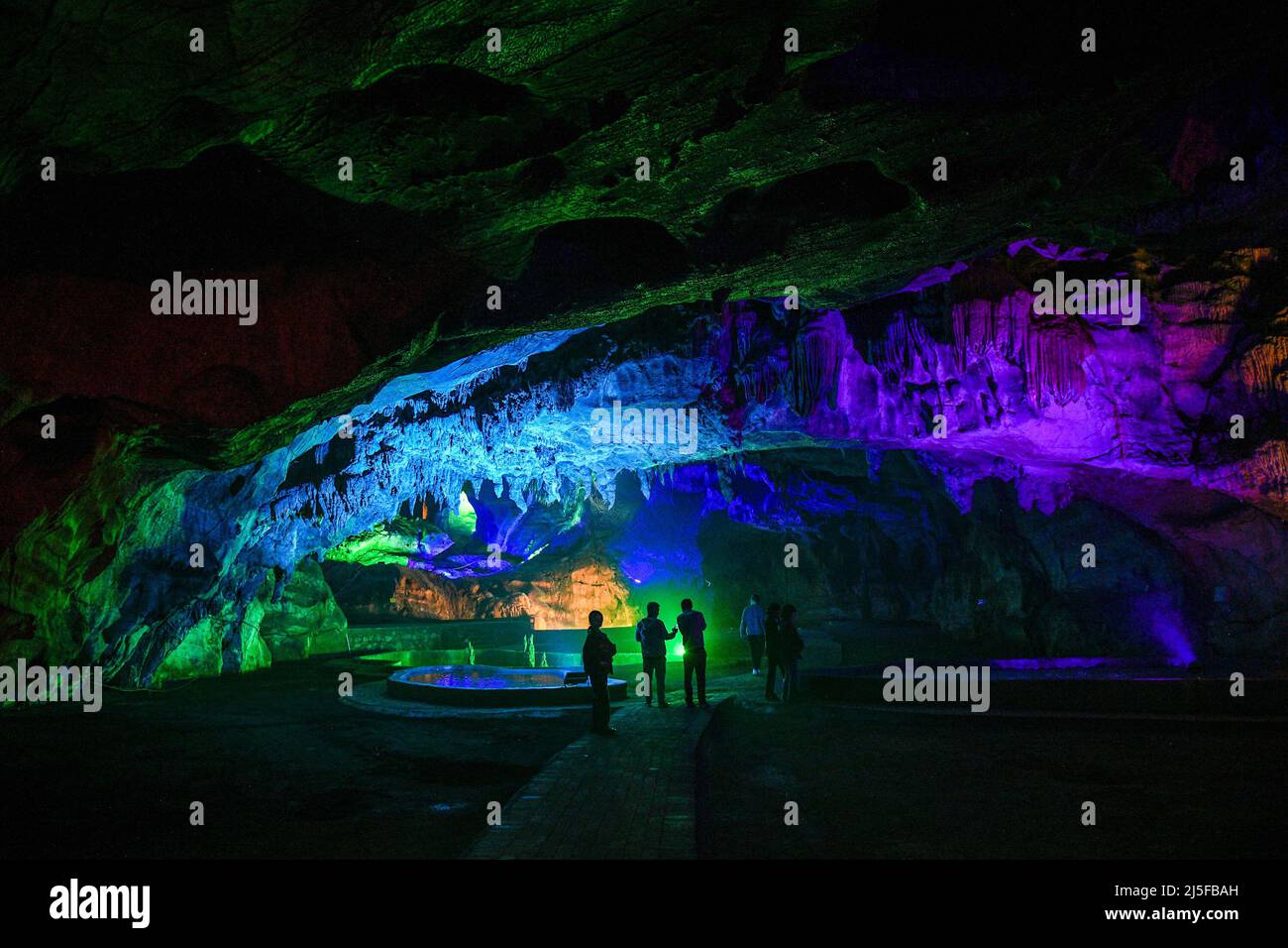 China. 23rd Apr, 2022. QIANXINAN, CHINA - APRIL 22, 2022 - A Moro River ...