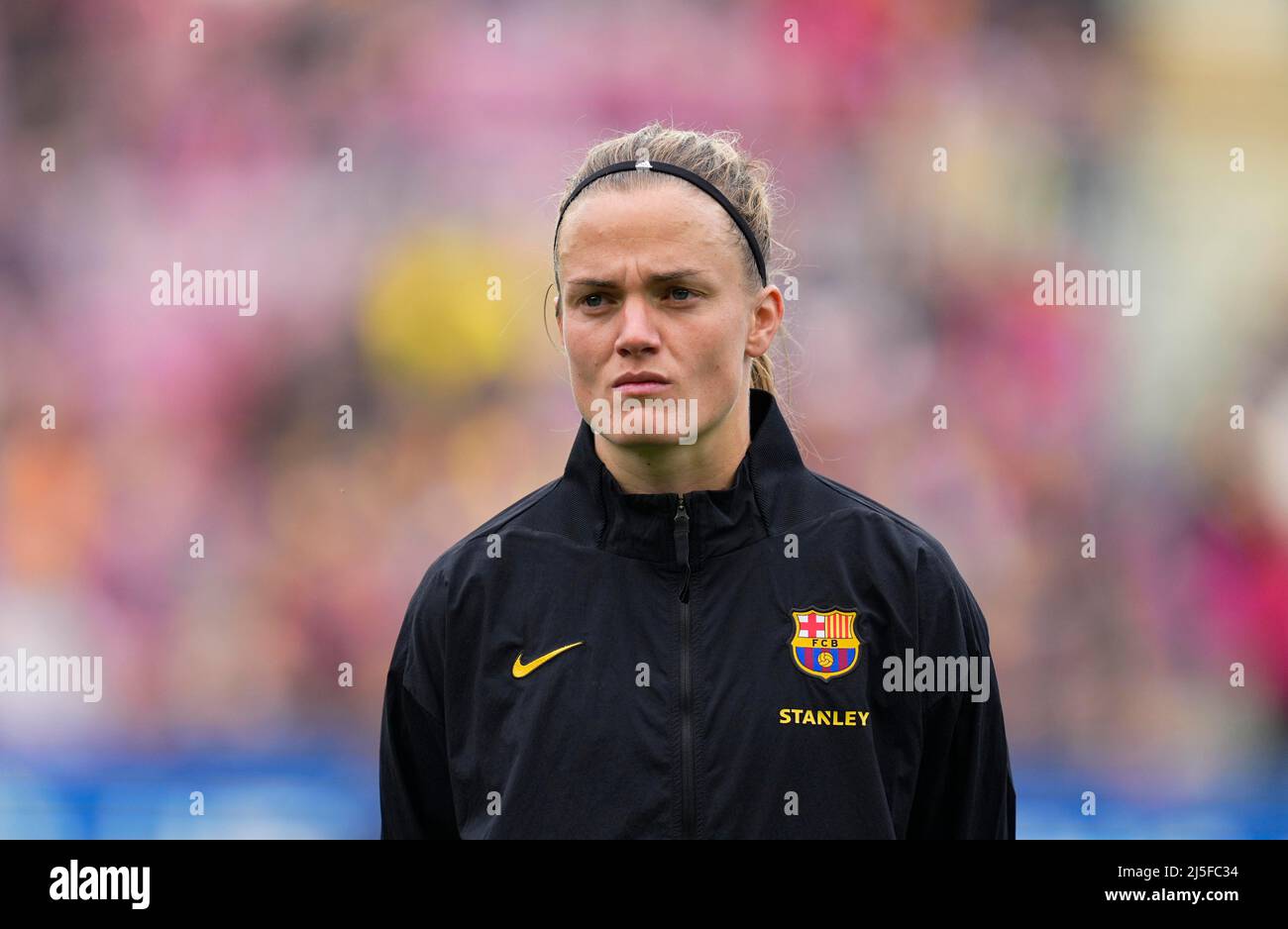 April 22, 2022: Caroline Graham Hansen of FC Barcelona during FC ...
