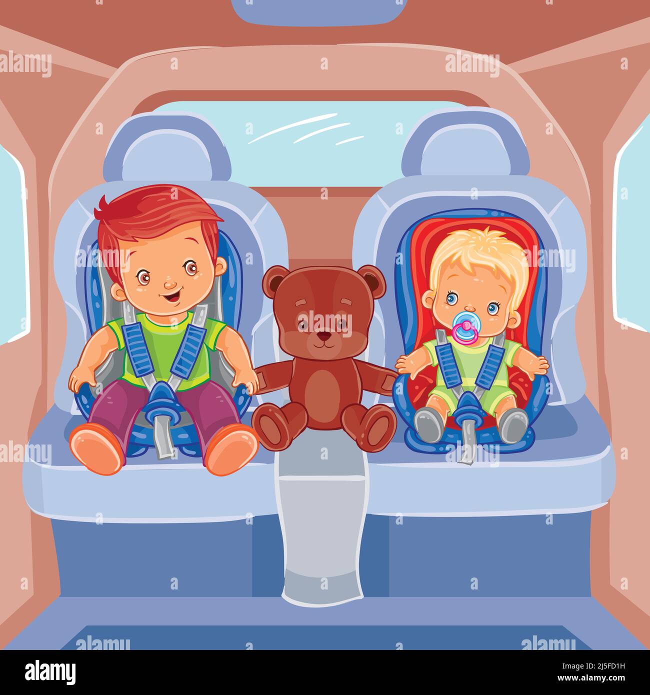 Child car seats Stock Vector Images - Alamy