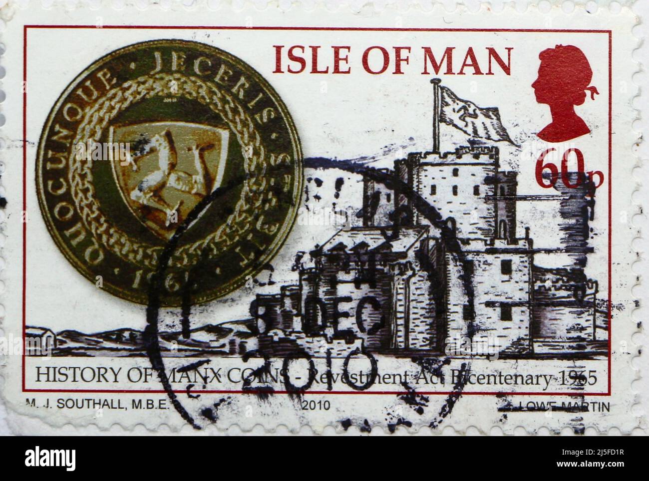 History of manx coins hi-res stock photography and images - Alamy