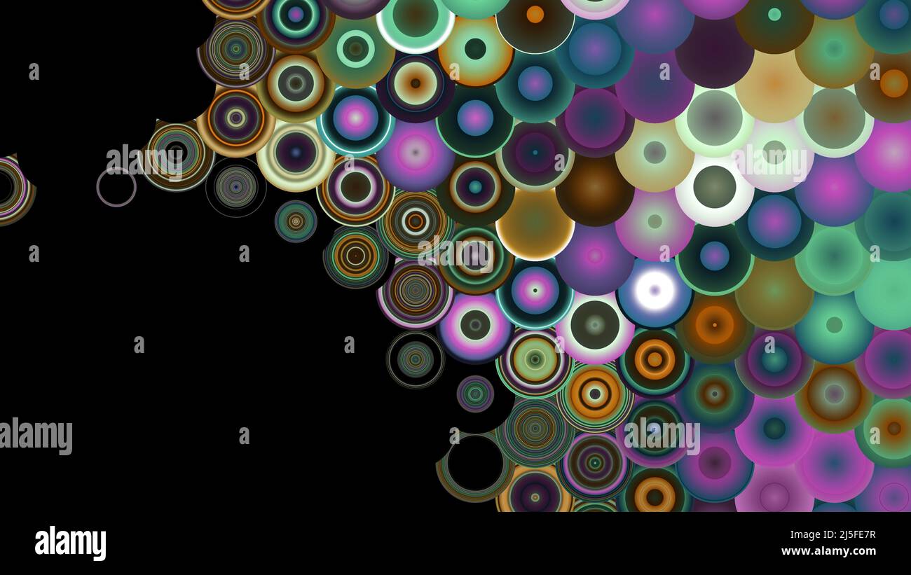 Abstract Computer generated Fractal design. A fractal is a never-ending ...