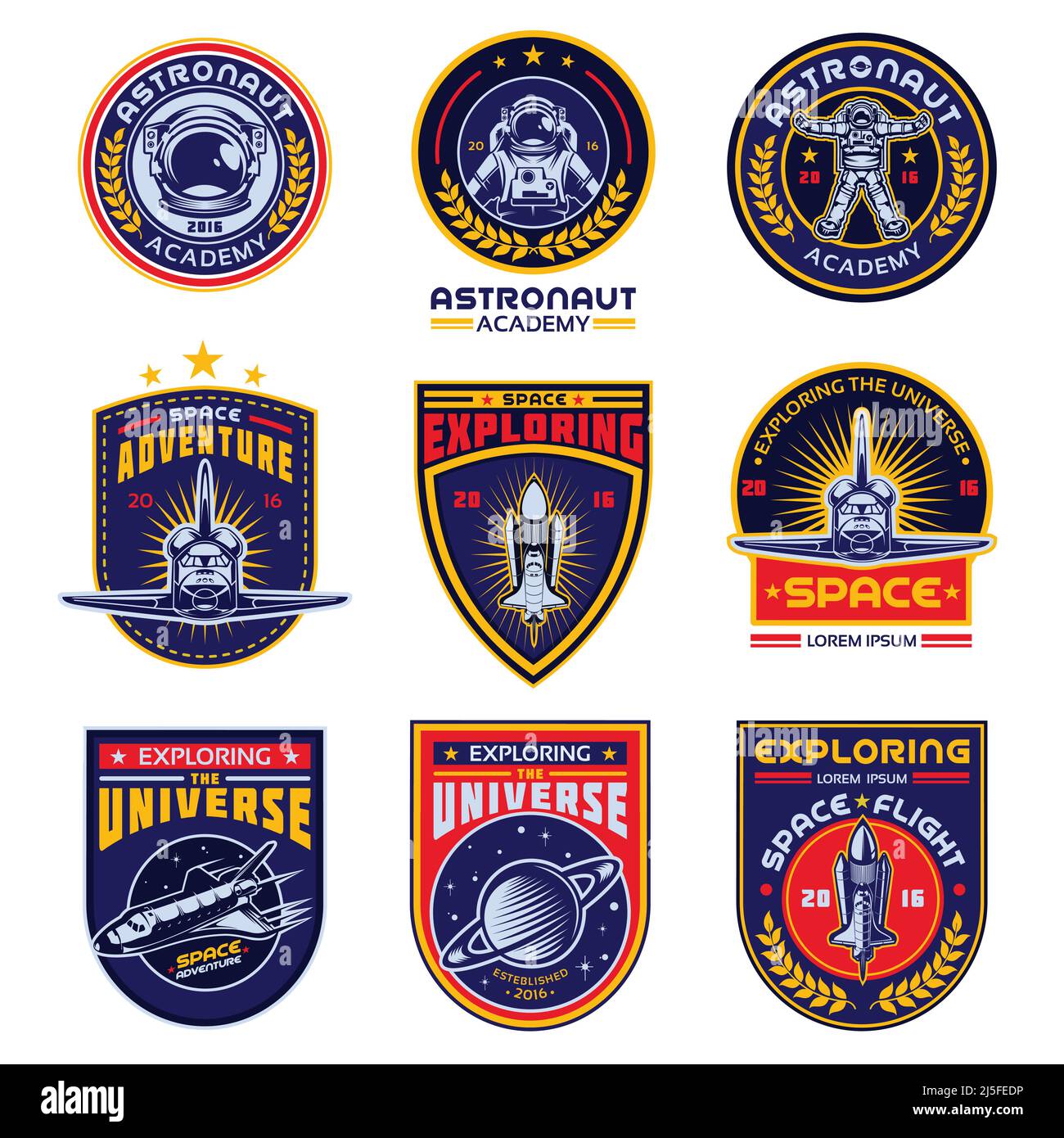 Spacecraft emblem hi-res stock photography and images - Alamy