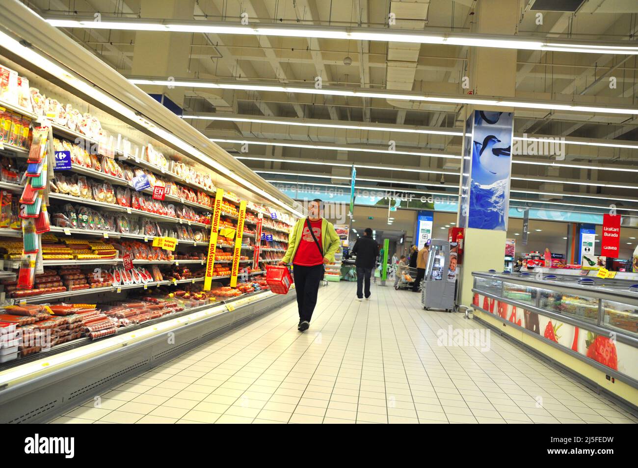 Carrefour supermarket istanbul turkey hi-res stock photography and ...