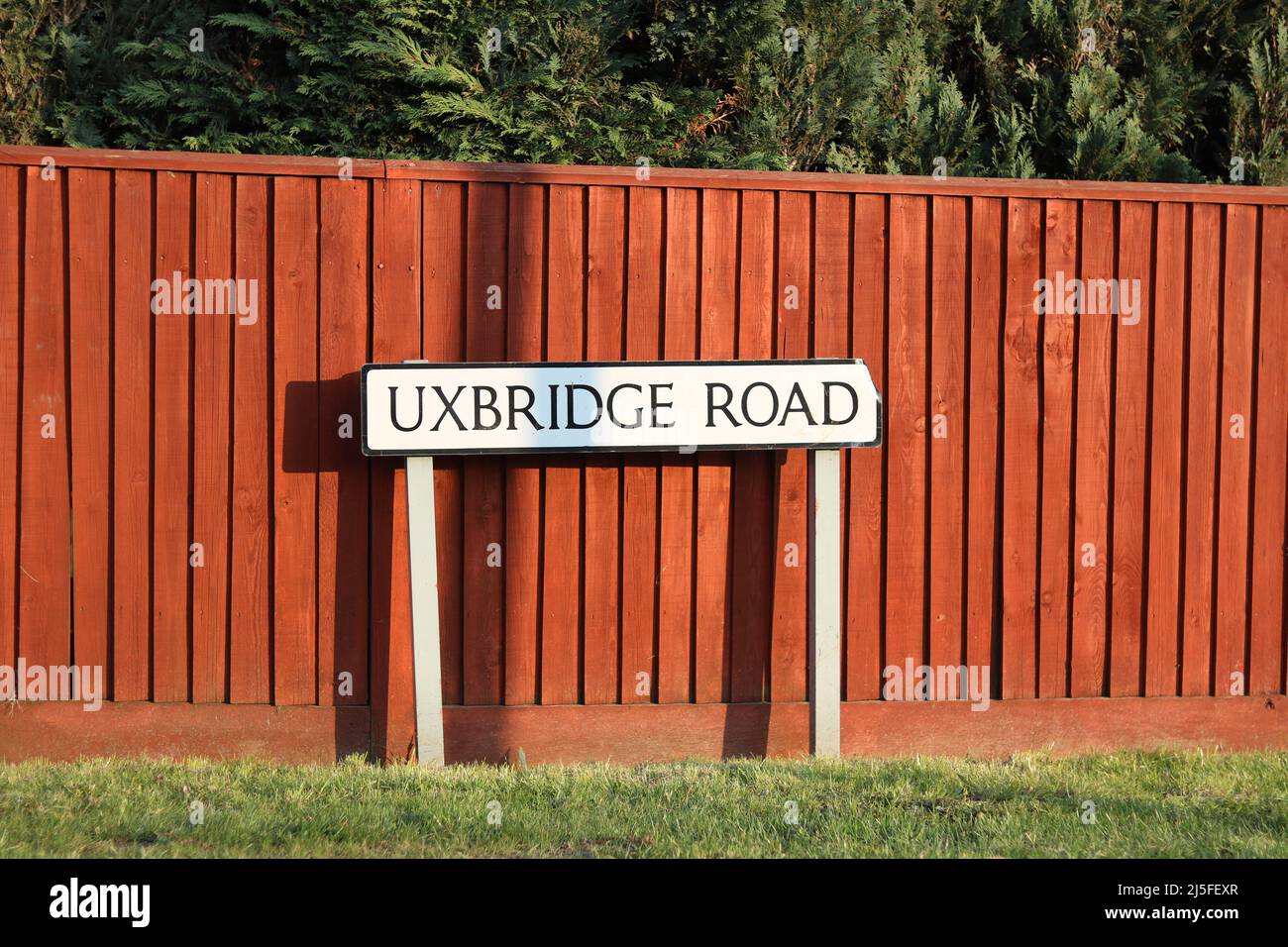 English wooden road signs hi-res stock photography and images - Alamy