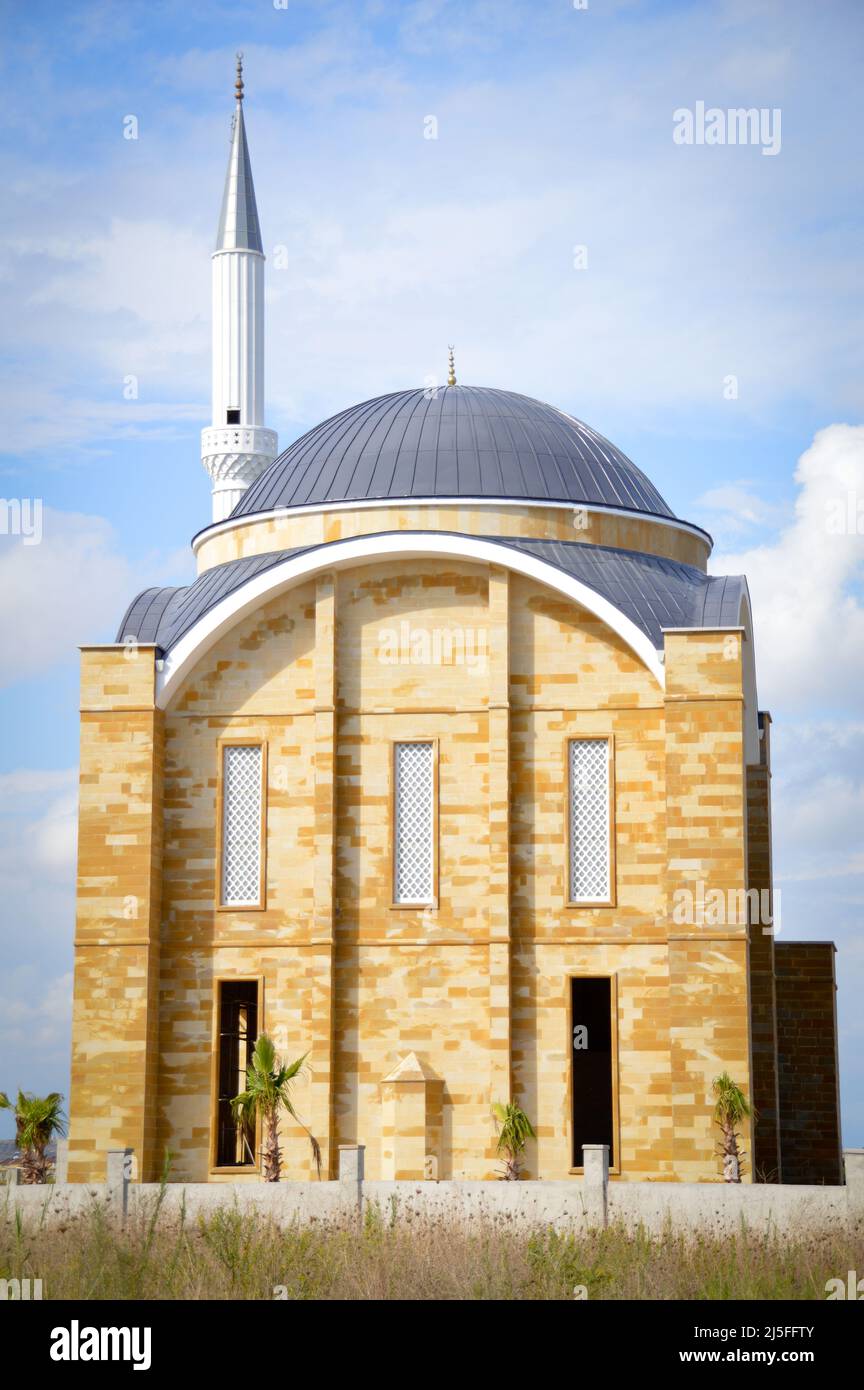Ottoman style architecture, mosques and minarets details, Antalya ...