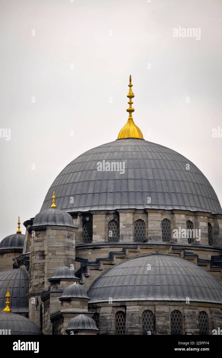 Ottoman style architecture, mosques and minarets details, Istanbul ...