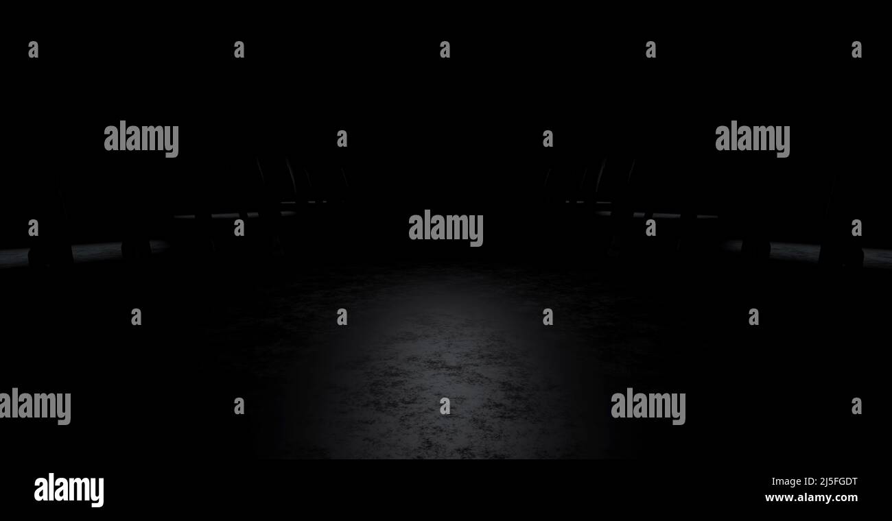 Blank Showroom Showcase Black Montage Background 3D Render Stock Photo ...