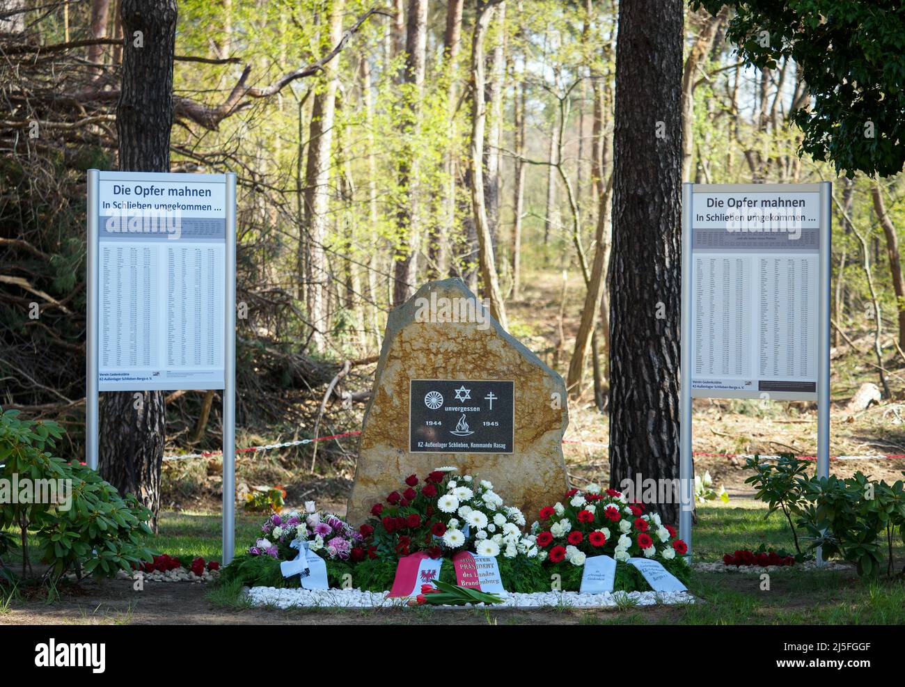 Schlieben Berga, Germany. 23rd Apr, 2022. 23 April 2022, Brandenburg ...