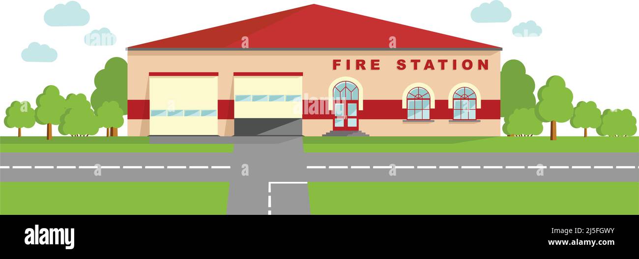 Save Our Fire Station Stock Vector Images - Alamy
