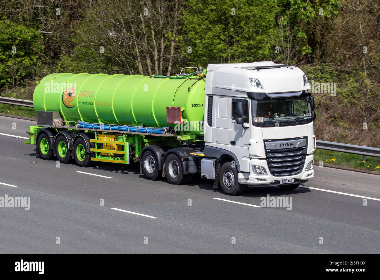 Greens Environmental DAF Trucks 510 FTT 12902cc diesel road tanker ...