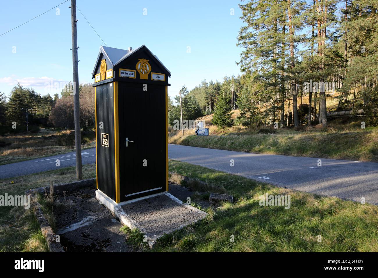 Old telephone junction box hi-res stock photography and images - Alamy