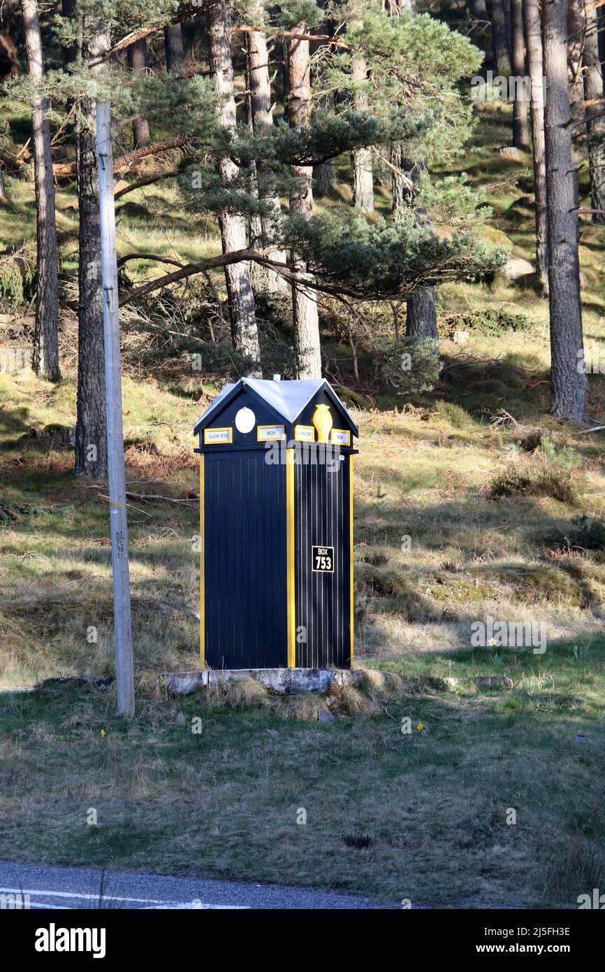 Aa telephone box badge hi-res stock photography and images - Alamy