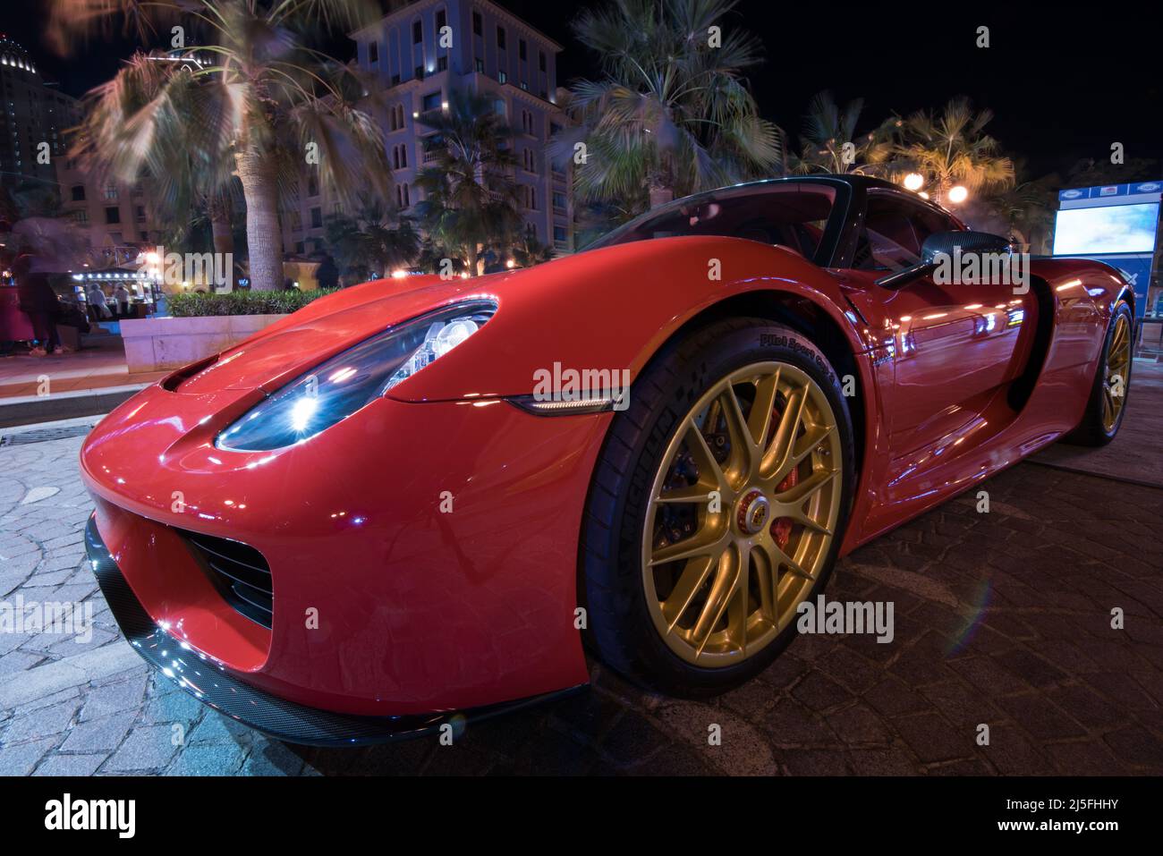 Doha ,Qatar, February 01,2020 : Exhibition of luxury supercars ...