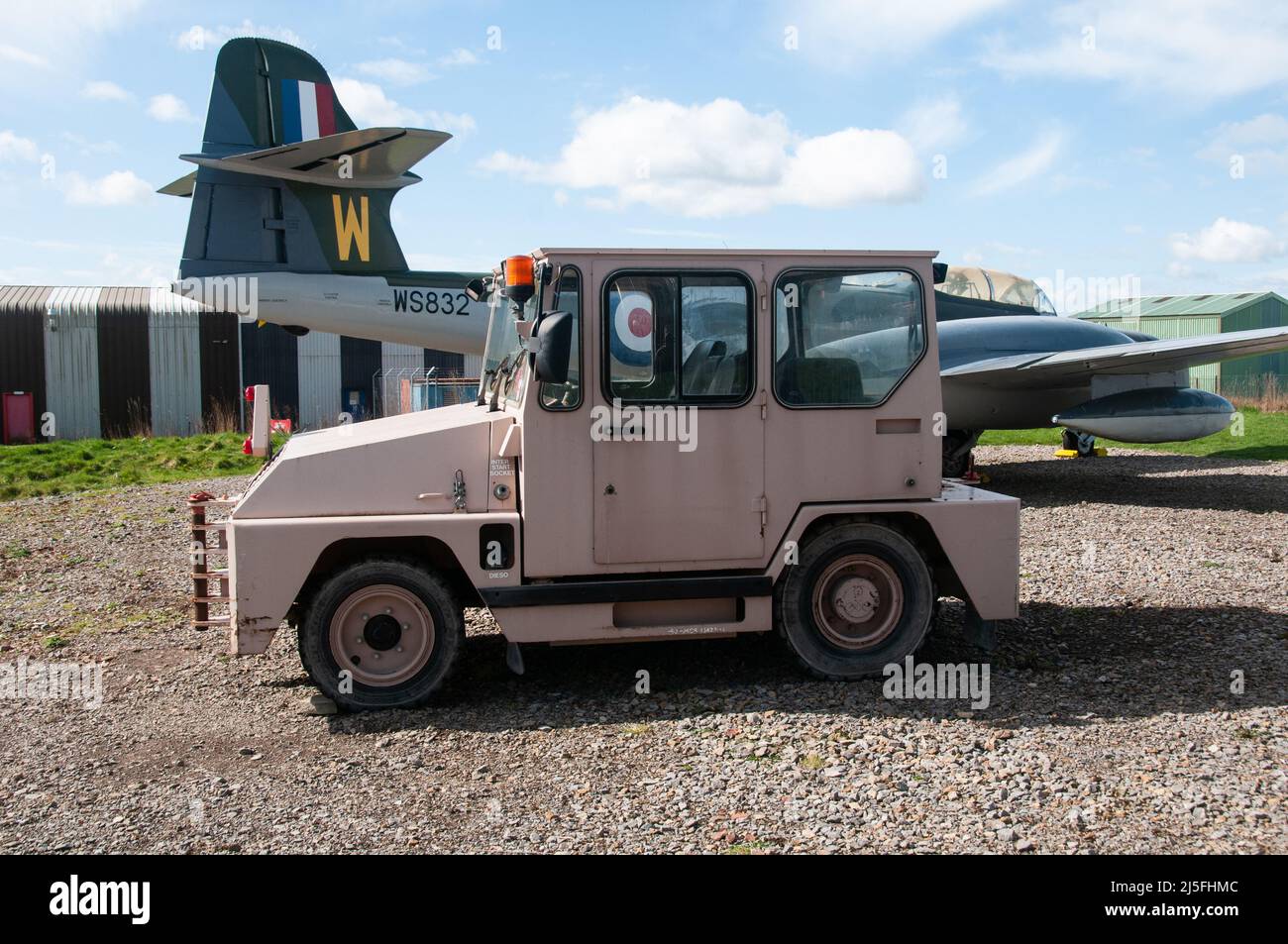 Solway Aviation Museum - Douglas Super-Taskmaster Aircraft Tug Stock ...
