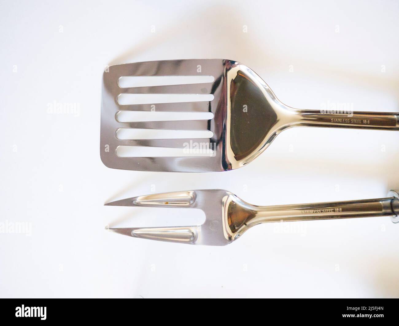 Set of 6 kitchen utensils Stock Photo - Alamy