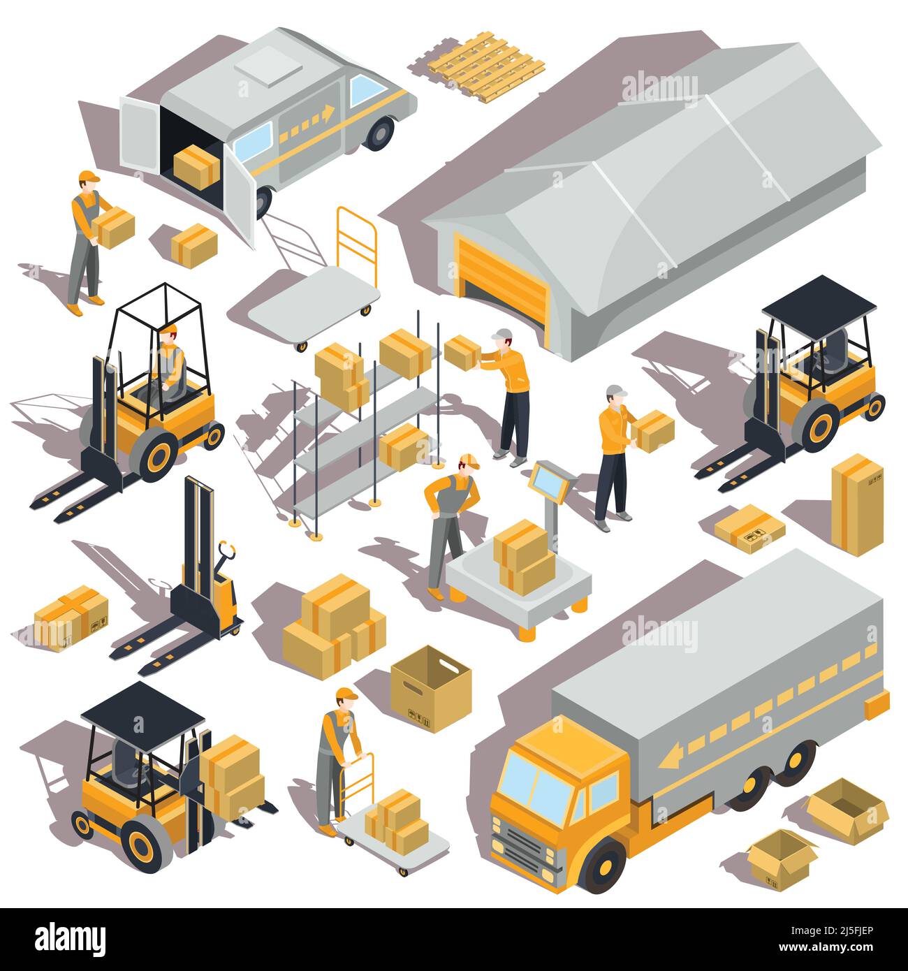 Warehouse building logistic icon hi-res stock photography and images ...
