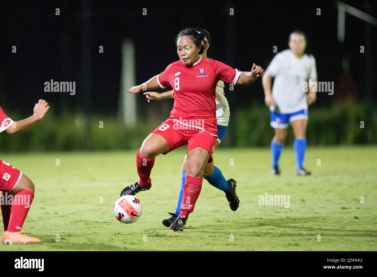Blacktown, Australia. 22nd Apr, 2022. Fololeni Siale of Tonga Women's ...