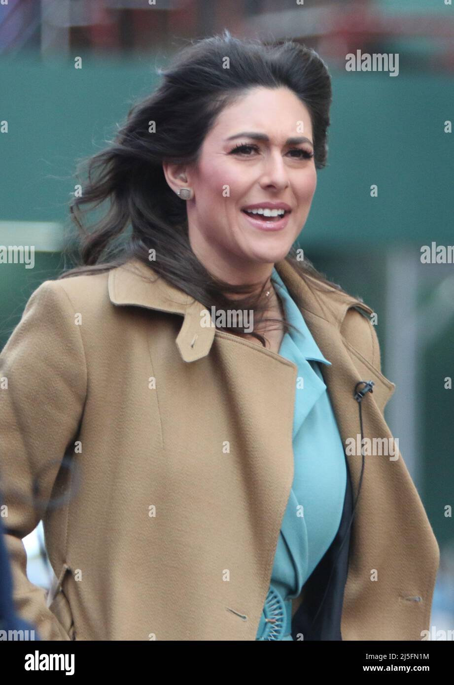 New York, USA. 22nd Apr, 2022. April 22, 2022.Erielle Reshef on the set ...