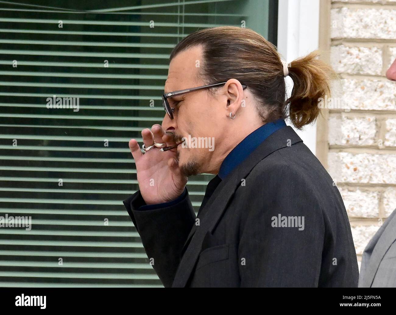Johnny Depp Smoking Cigarette