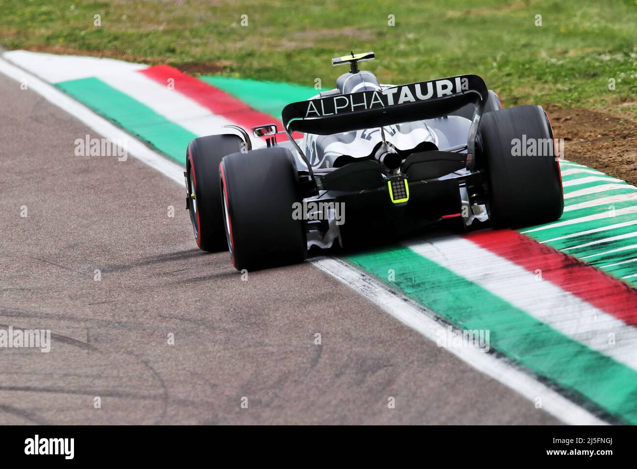 Imola, Italy. 23rd Apr, 2022. Yuki Tsunoda (JPN) AlphaTauri AT03 ...