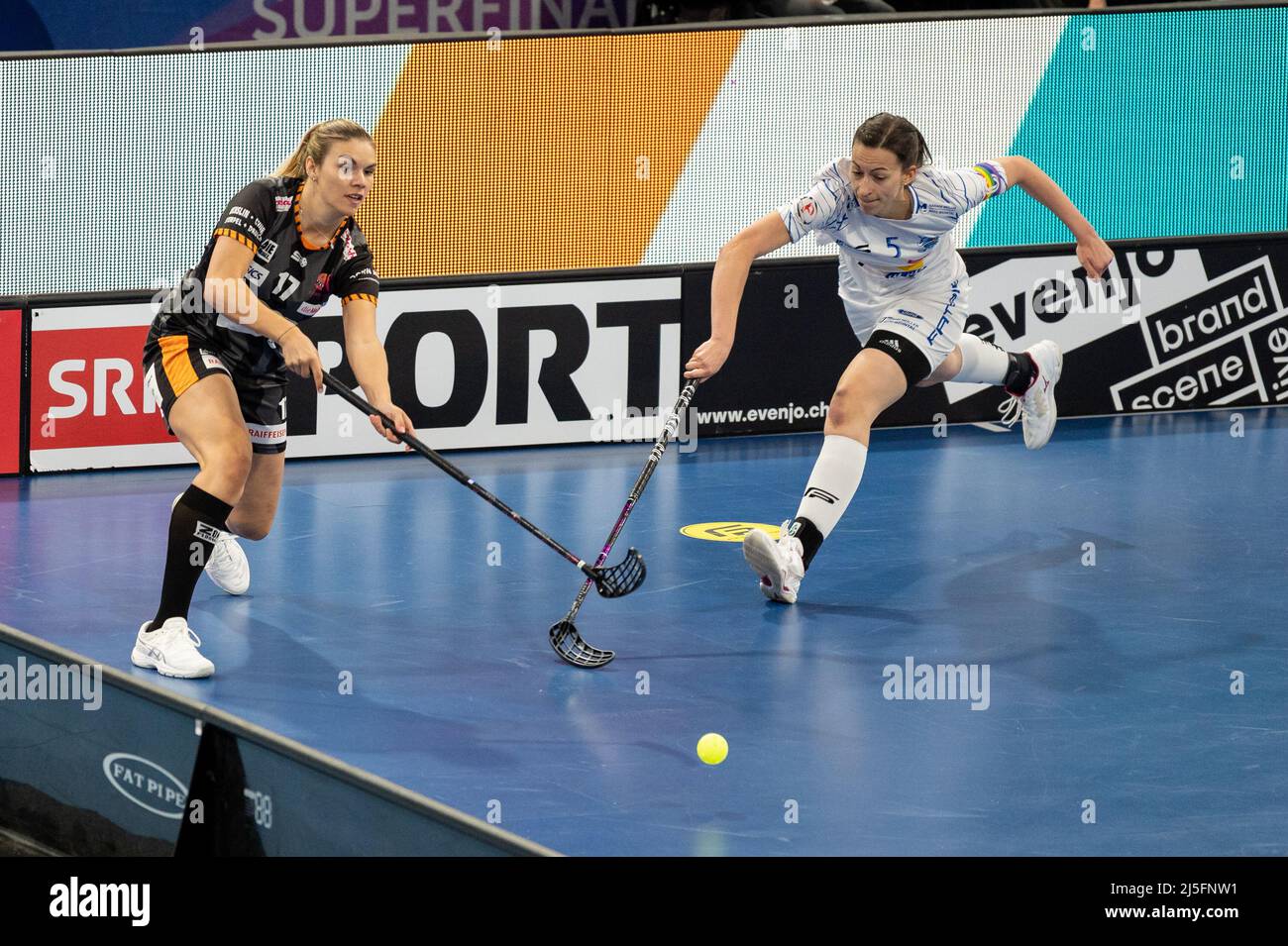 April 23, 2022, Kloten, Stimo Arena, Swiss Unihockey Superfinal Women ...