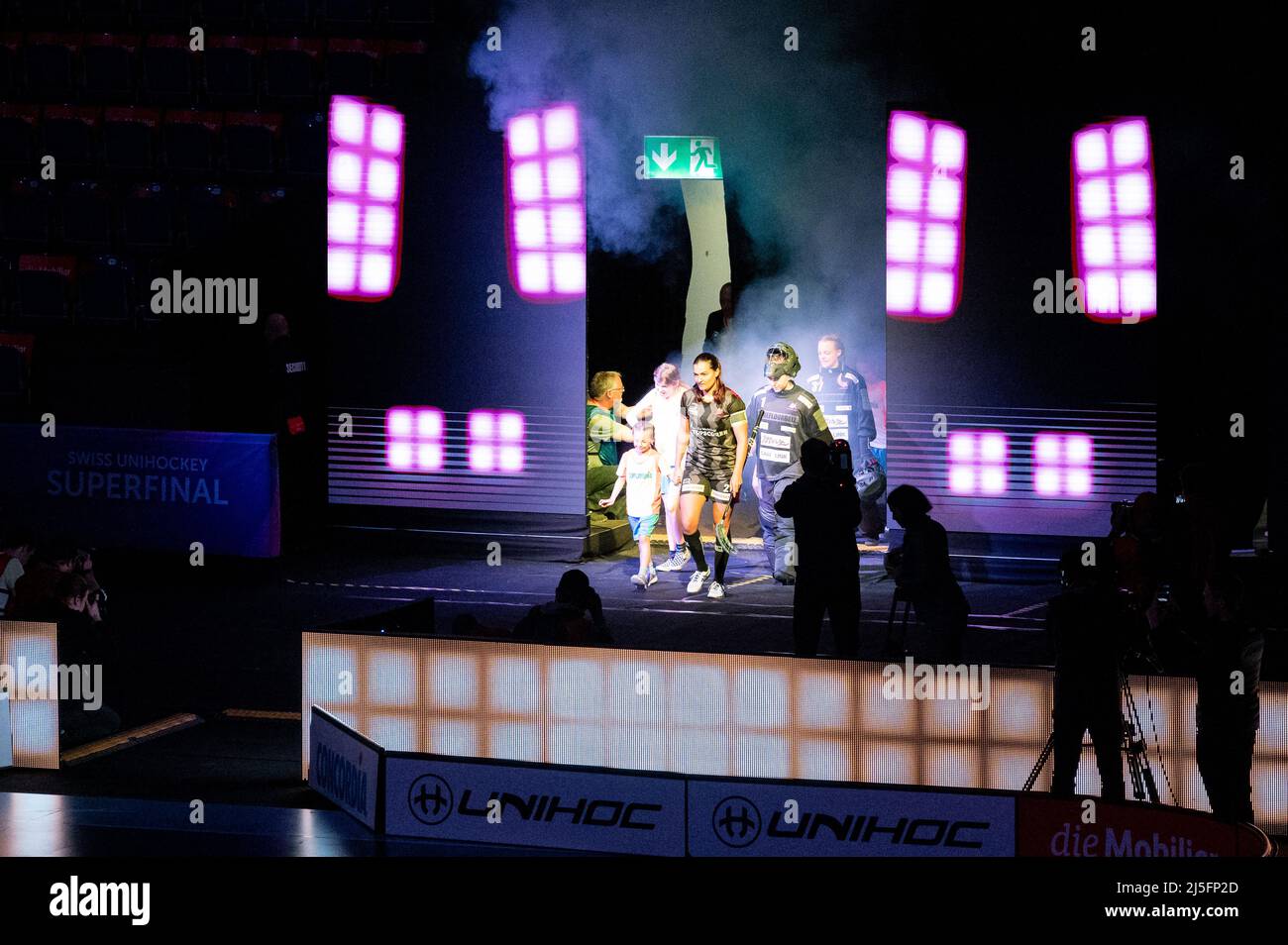 April 23, 2022, Kloten, Stimo Arena, Swiss Unihockey Superfinal Women ...