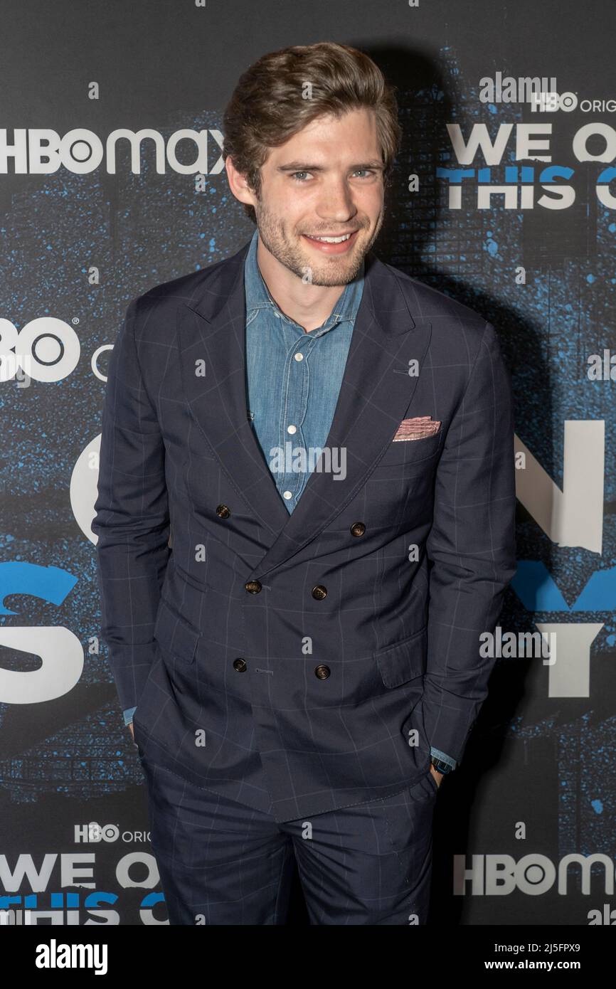 David Corenswet attends the HBO's "We Own This City" New York Premiere ...