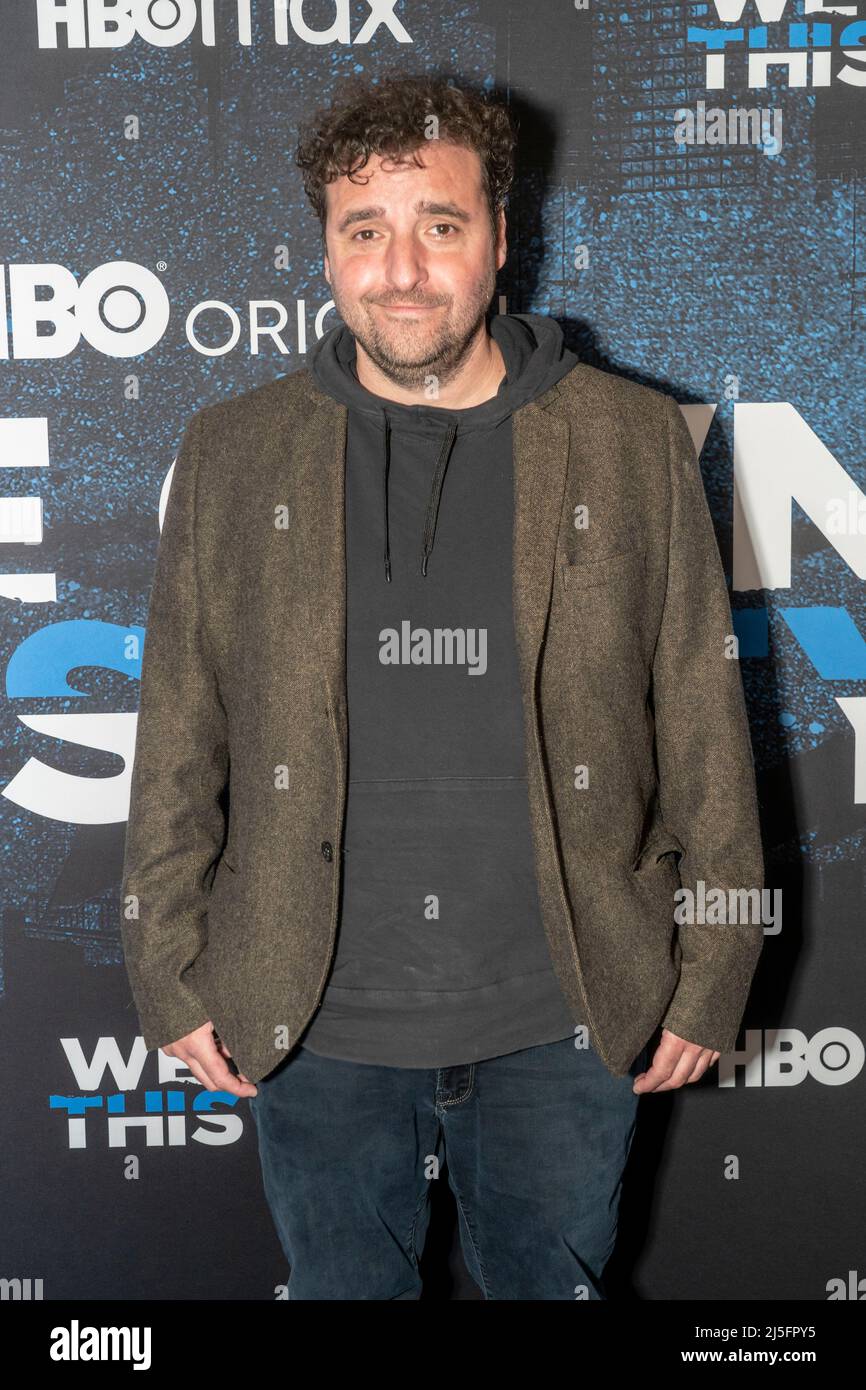 David Krumholtz attends the HBO's "We Own This City" New York Premiere ...