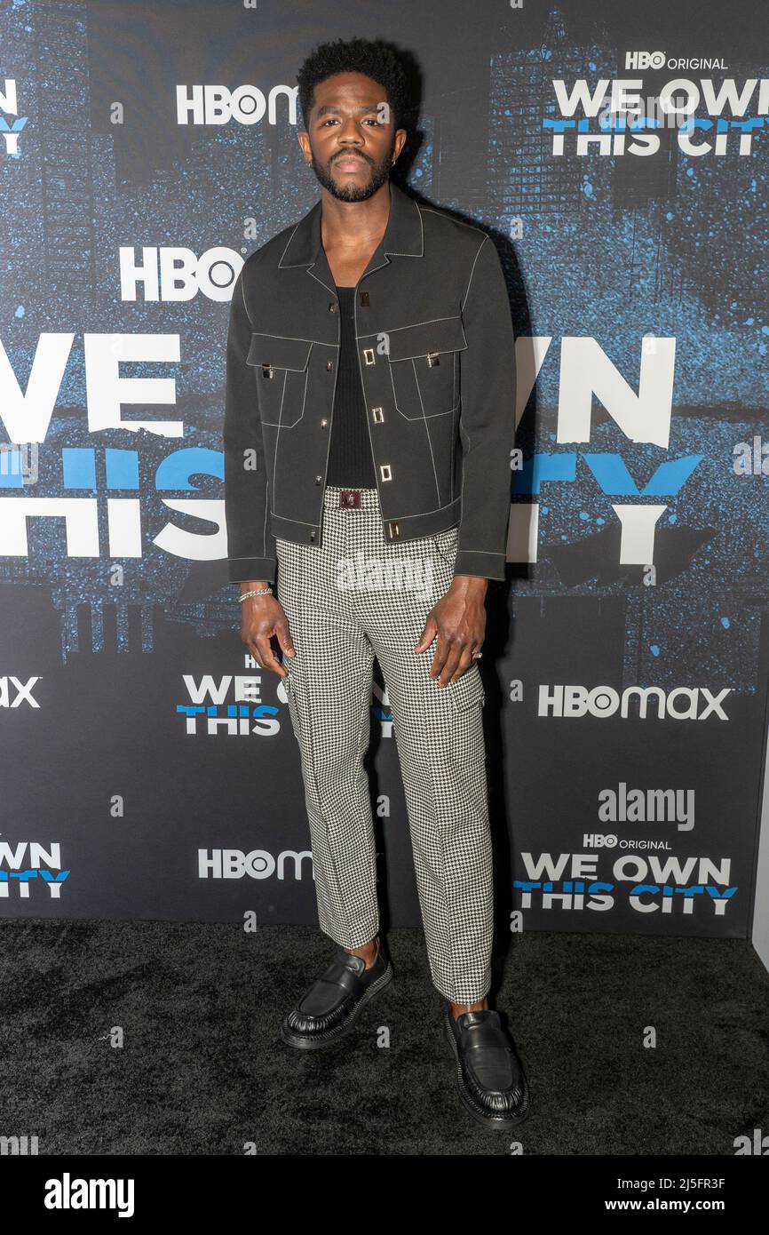 Ian Duff attends the HBO's "We Own This City" New York Premiere at ...