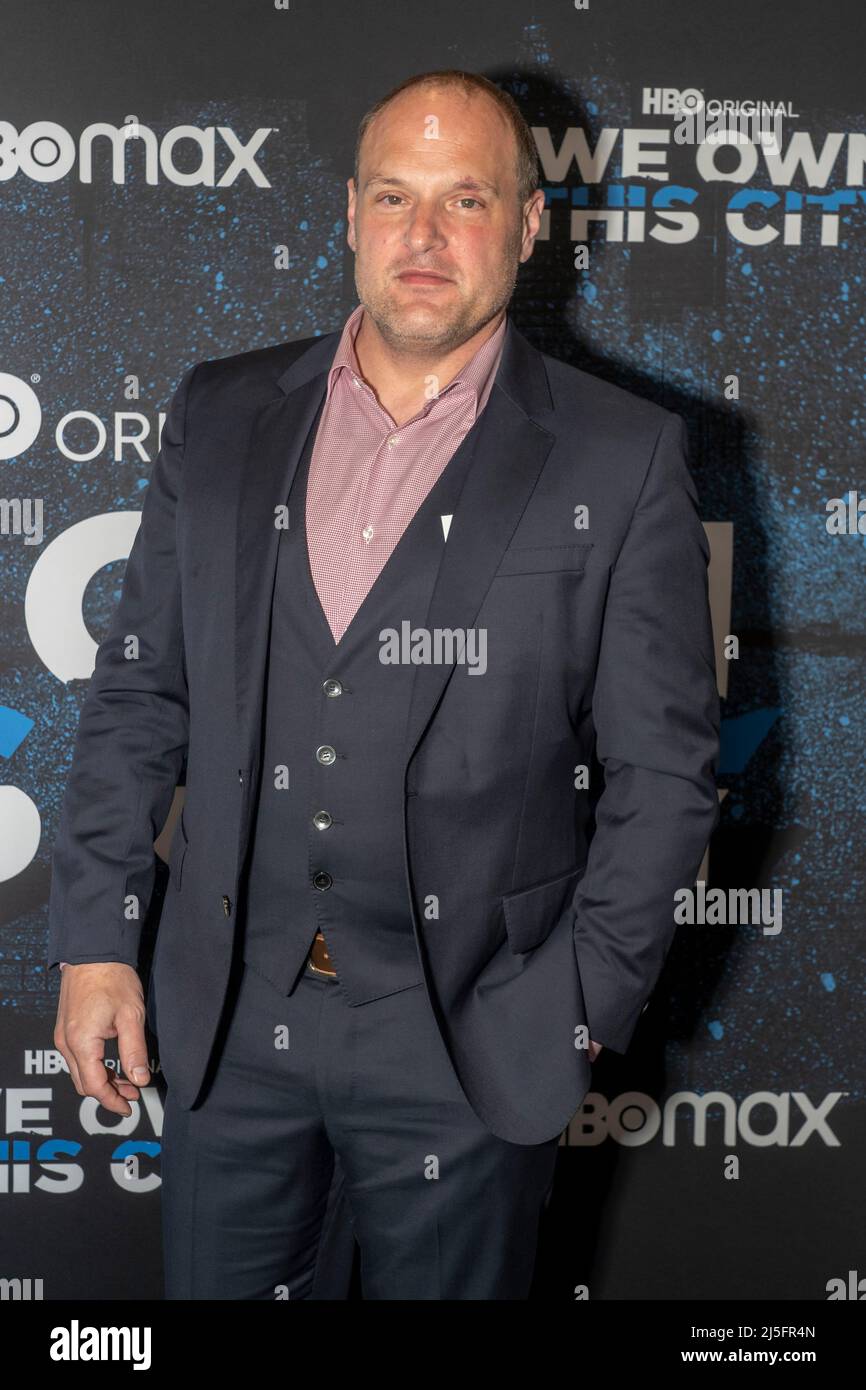 Larry Mitchell attends the HBO's "We Own This City" New York Premiere ...