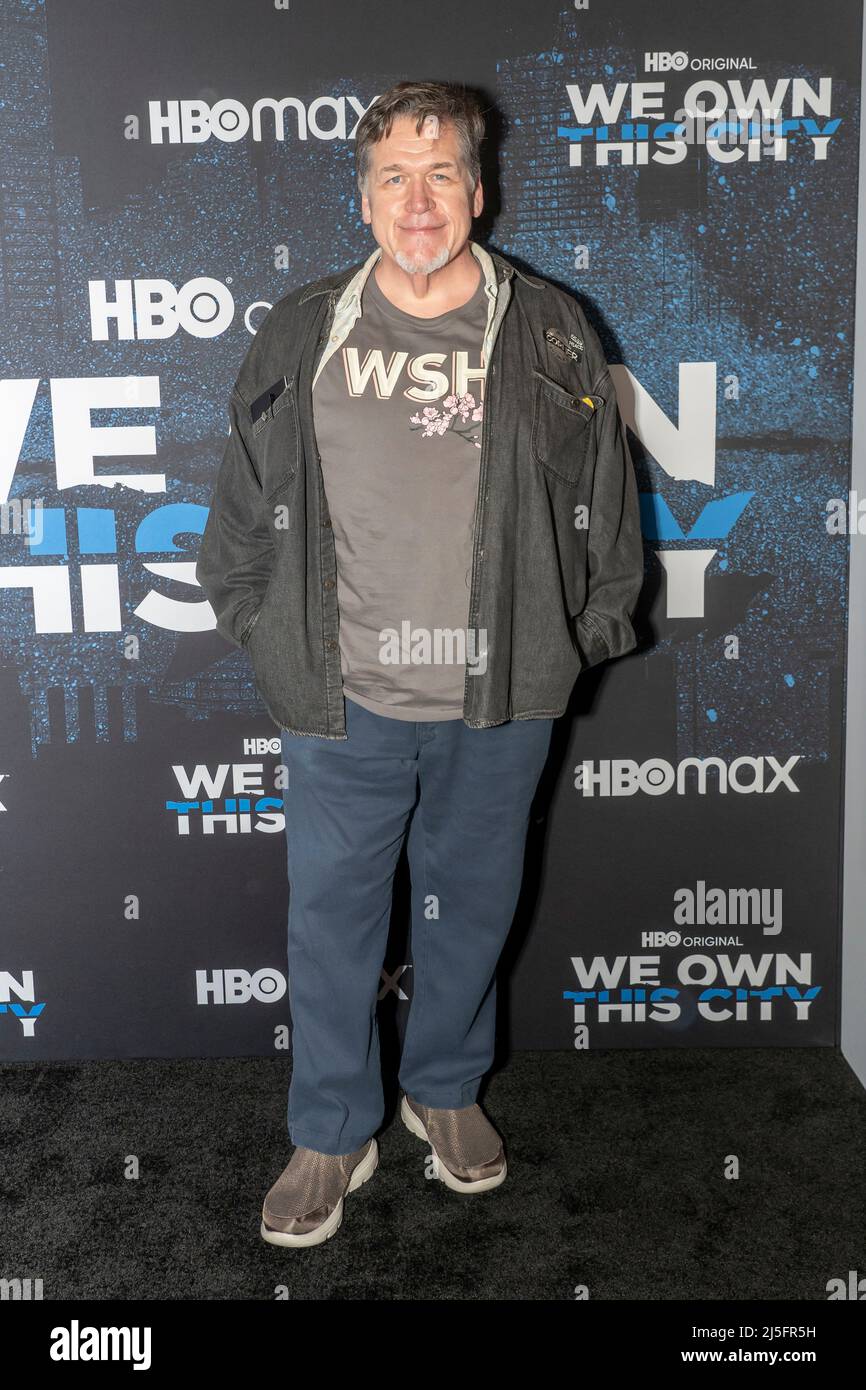 Delaney Williams attends the HBO's "We Own This City" New York Premiere ...