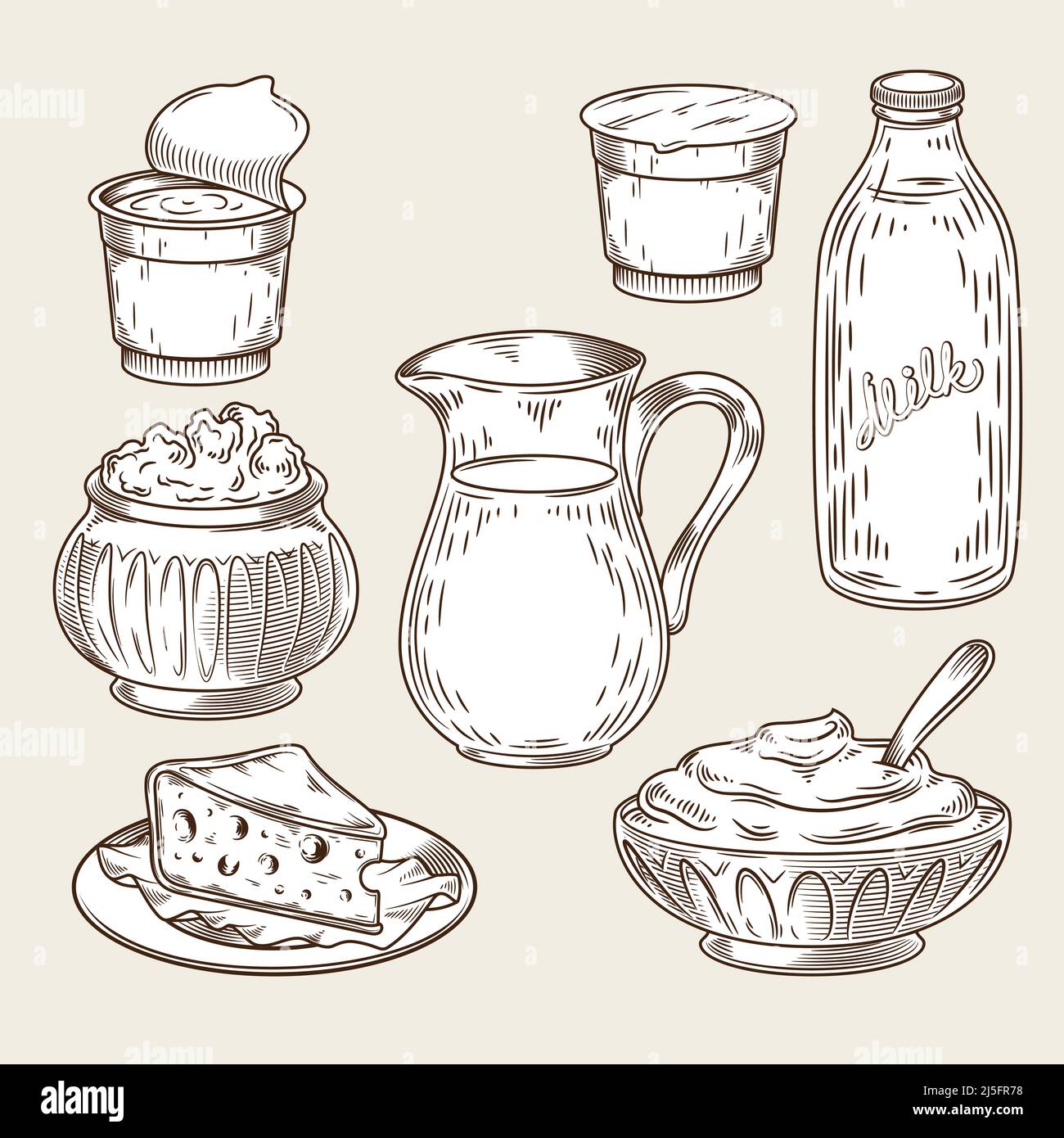 Milk Jug Drawing