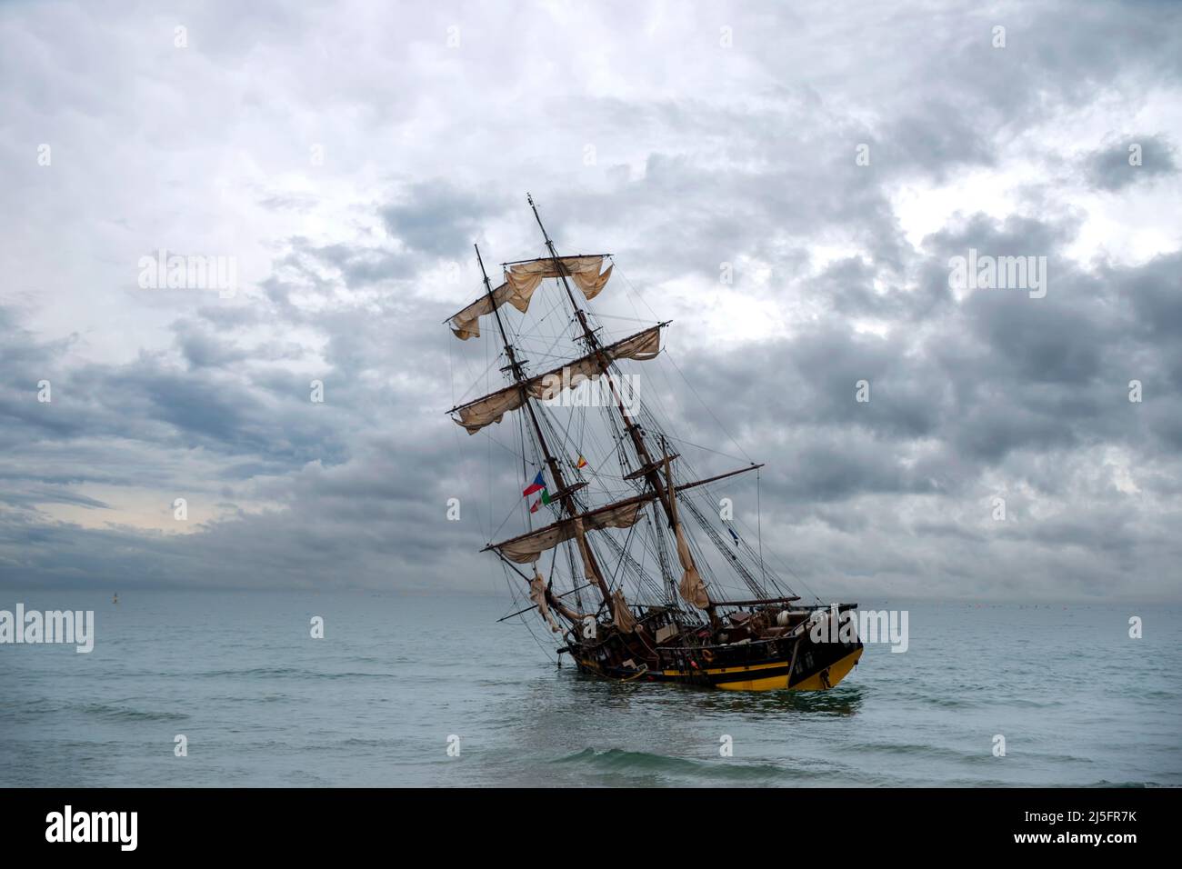 Brigantine ship hi-res stock photography and images - Alamy