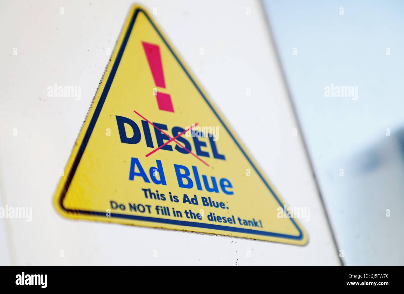 Adblue sign hi-res stock photography and images - Alamy