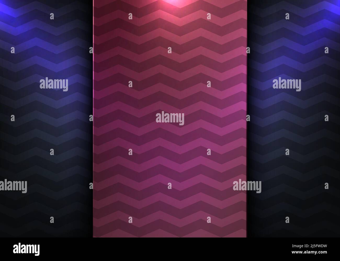 Dark Purple Chevron Pattern