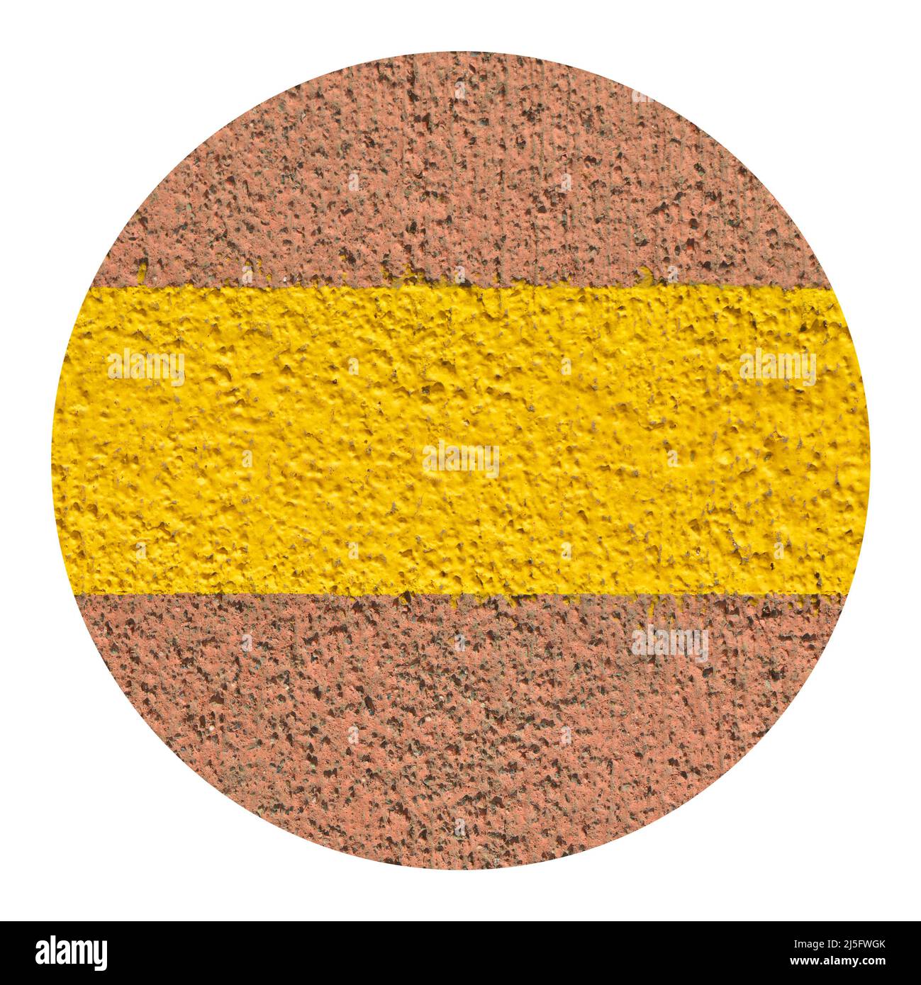 Clean asphalt yellow line road texture with background appearance, red ...