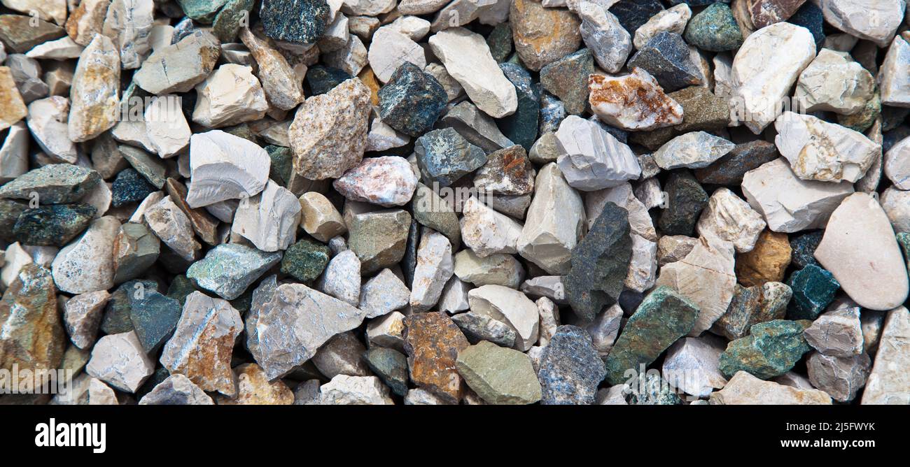 Colored pebbles texture background, decorative small stones texture ...
