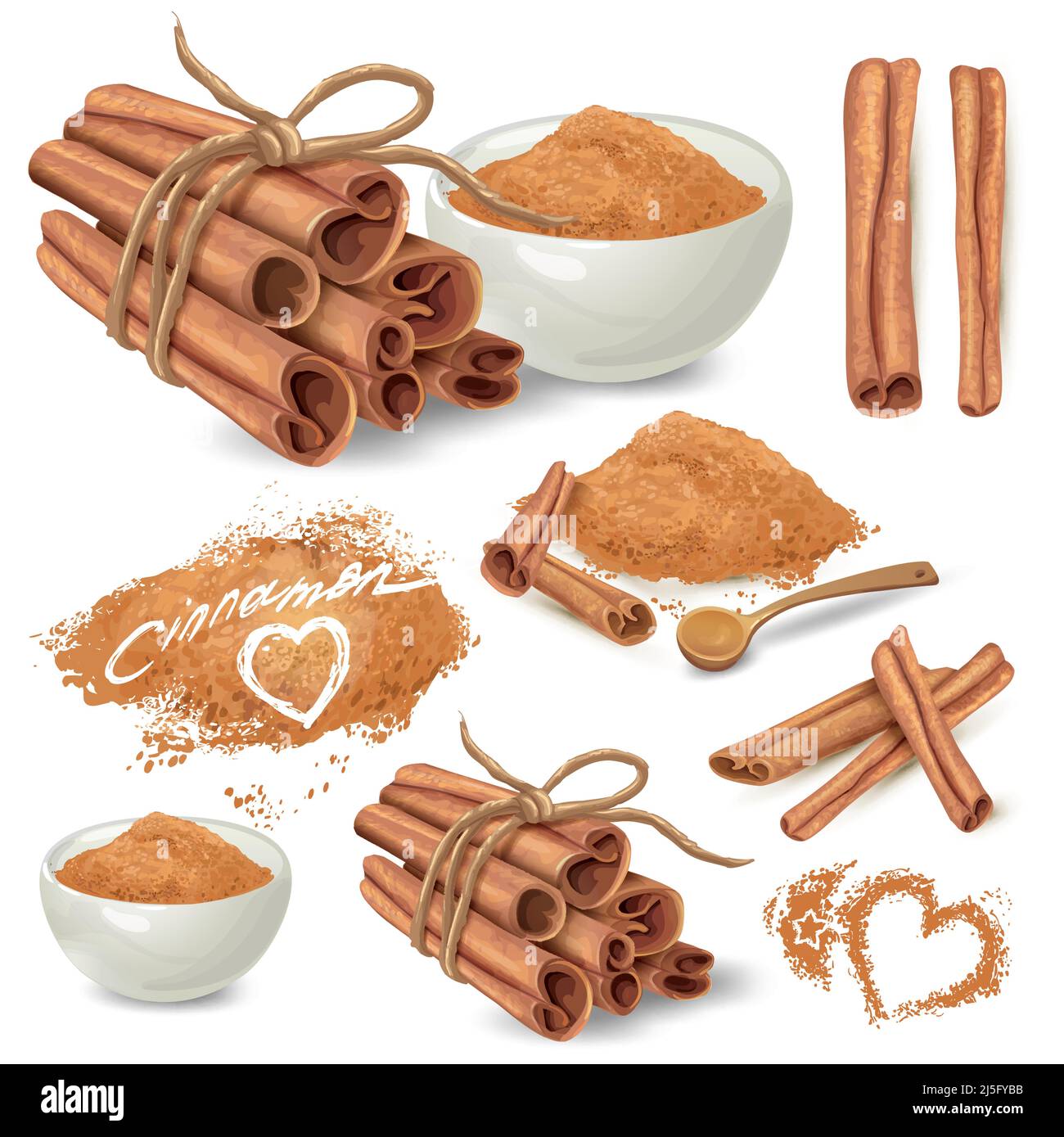 Spoon sprinkle Stock Vector Images - Alamy