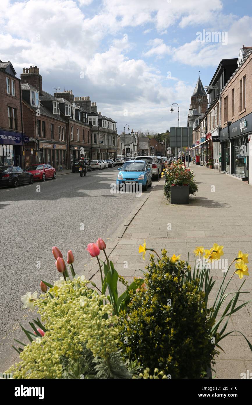 High Street, Banchory, Aberdeenshire, Scotland, United Kingdom. High ...