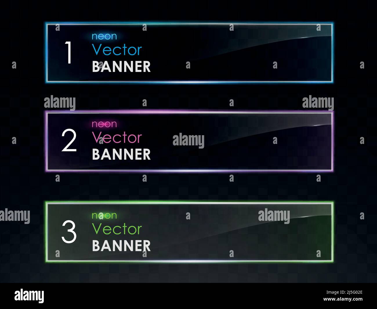 Horizontal reflection light effect Stock Vector Images - Alamy