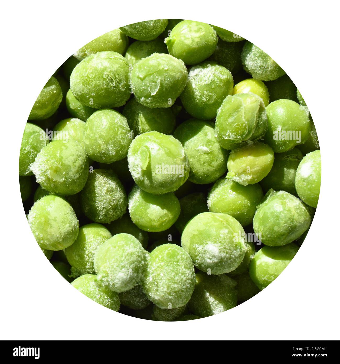 Peas frozen pile hi-res stock photography and images - Alamy