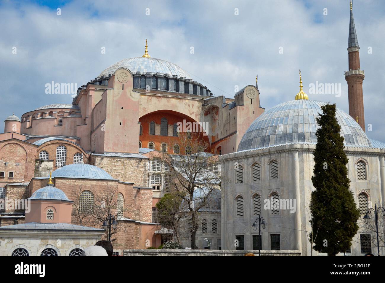 Hagia Sophia is a museum, historical basilica and mosque in Istanbul ...