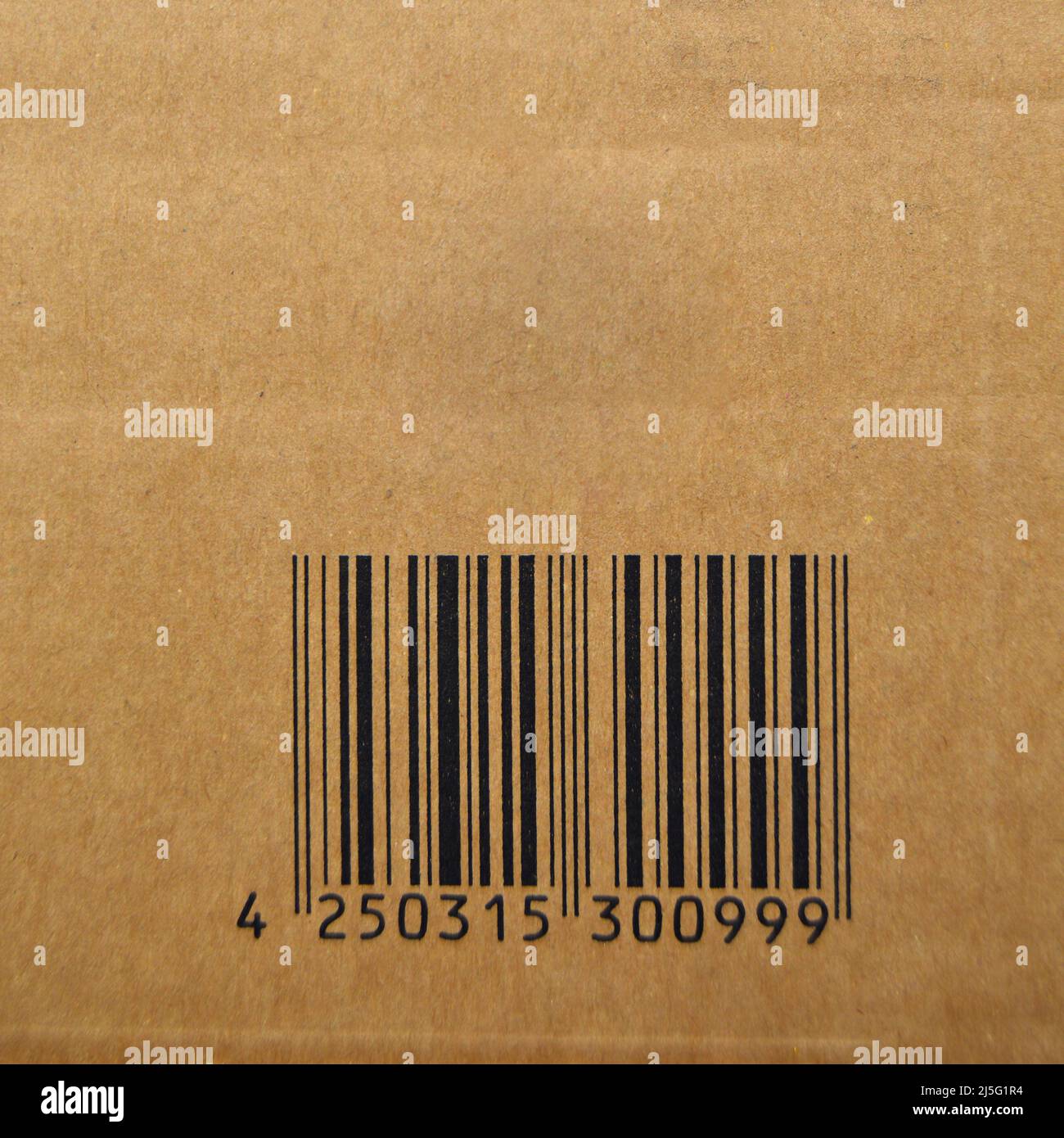 Brown and beige cardboard paper on barcodes printed. Can be used in ...