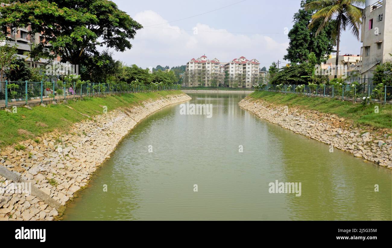 Bangalore, Karnataka, India: April 23 2022: Beautiful view of BBMP ...