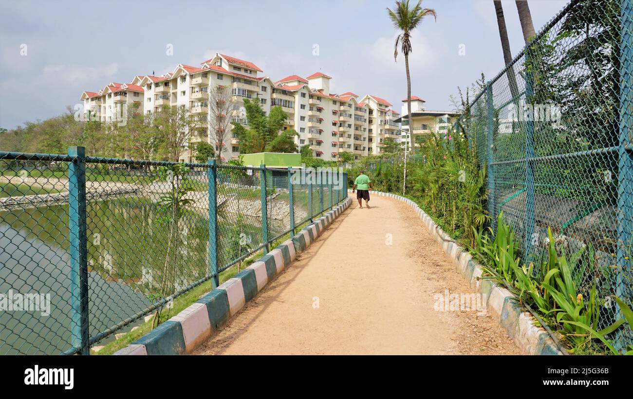 Bangalore, Karnataka, India: April 23 2022: Beautiful view of BBMP ...
