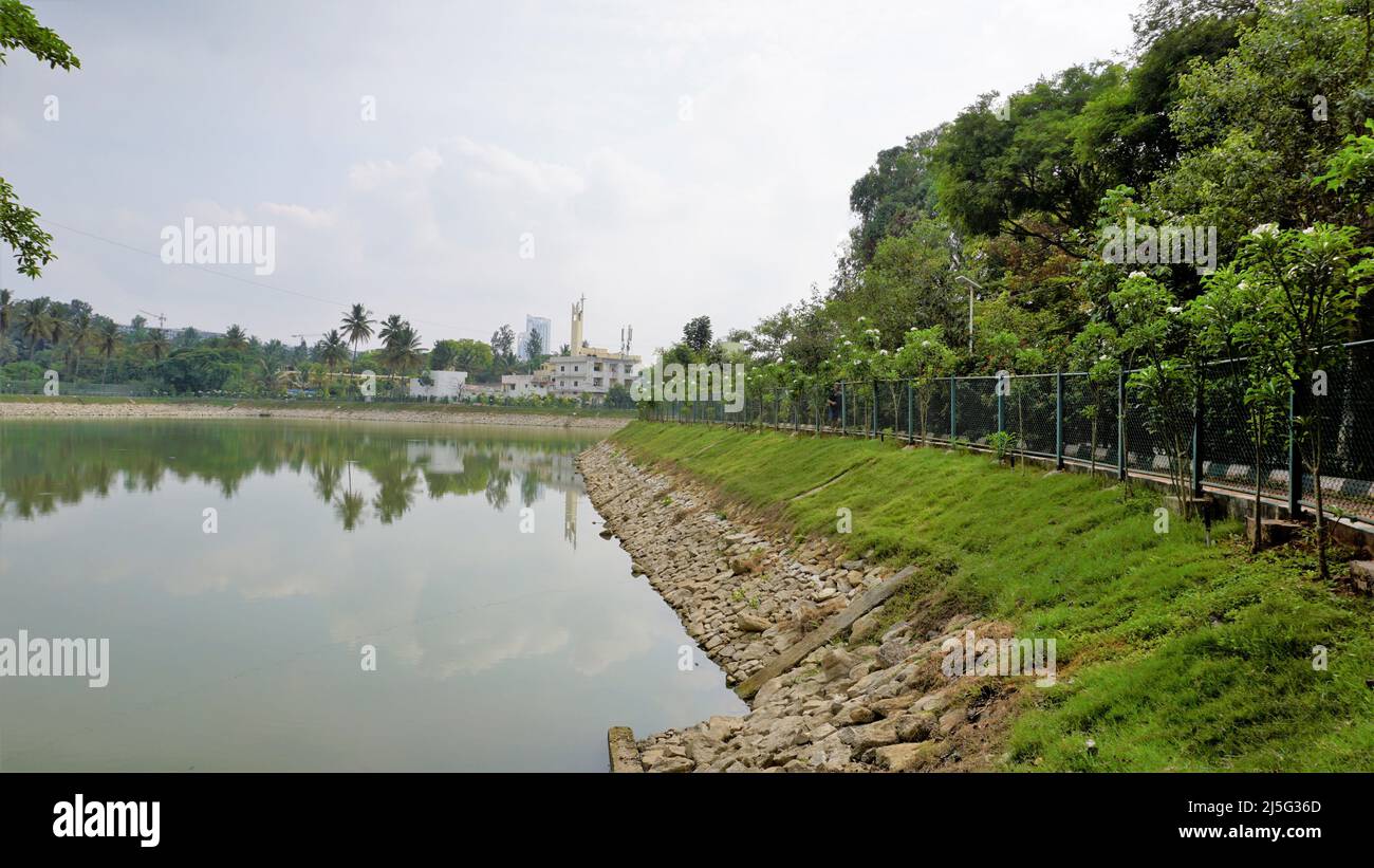 Bangalore, Karnataka, India: April 23 2022: Beautiful view of BBMP ...