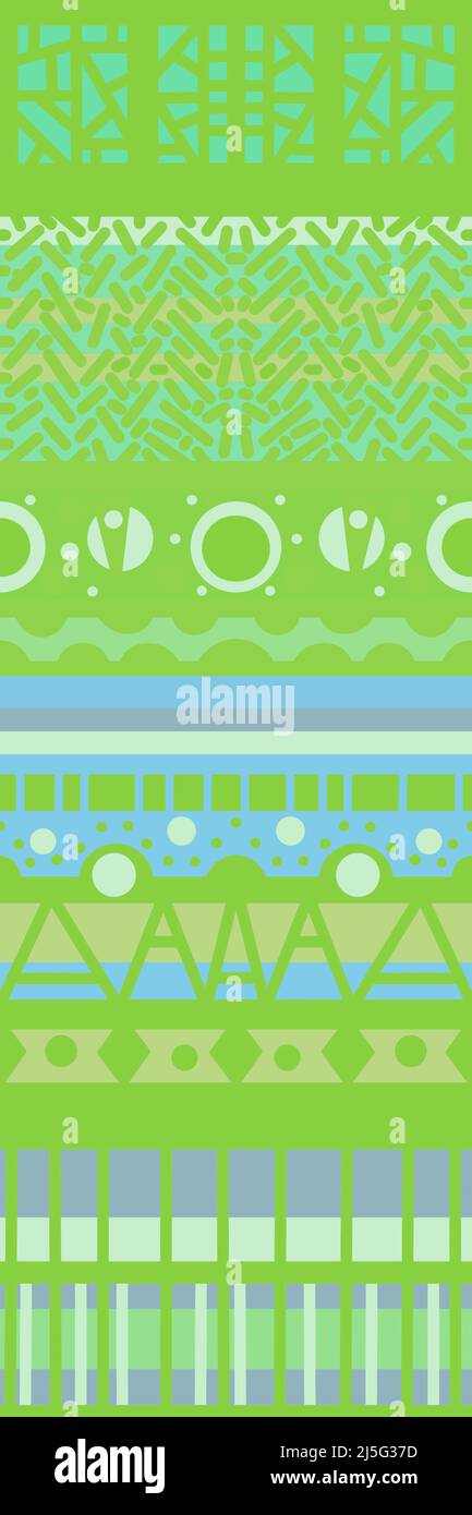 Abstract seamless geometric ethnic pattern for packaging and gifts and ...